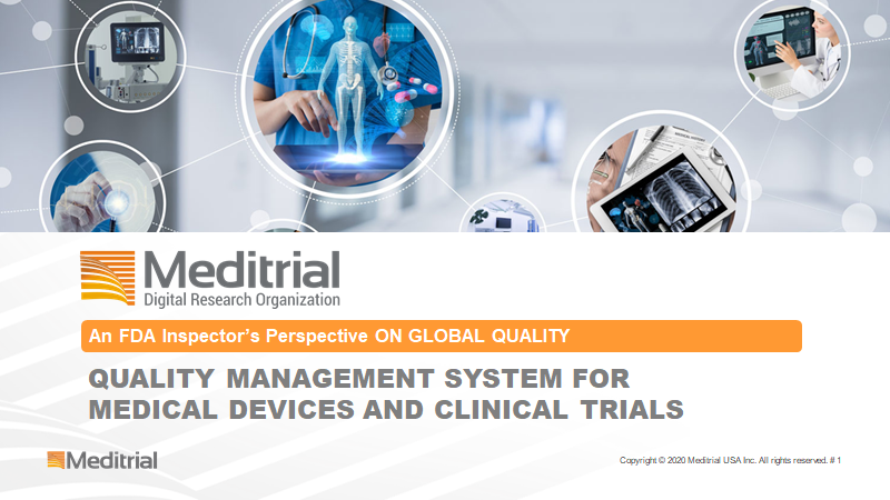 Quality Management System for Medical Devices and Clinical Trials ...