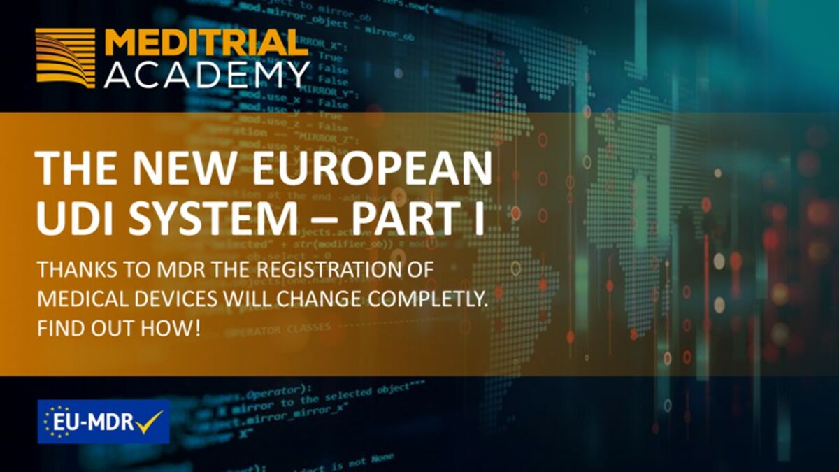 The New European UDI System Part I - Mastertrial